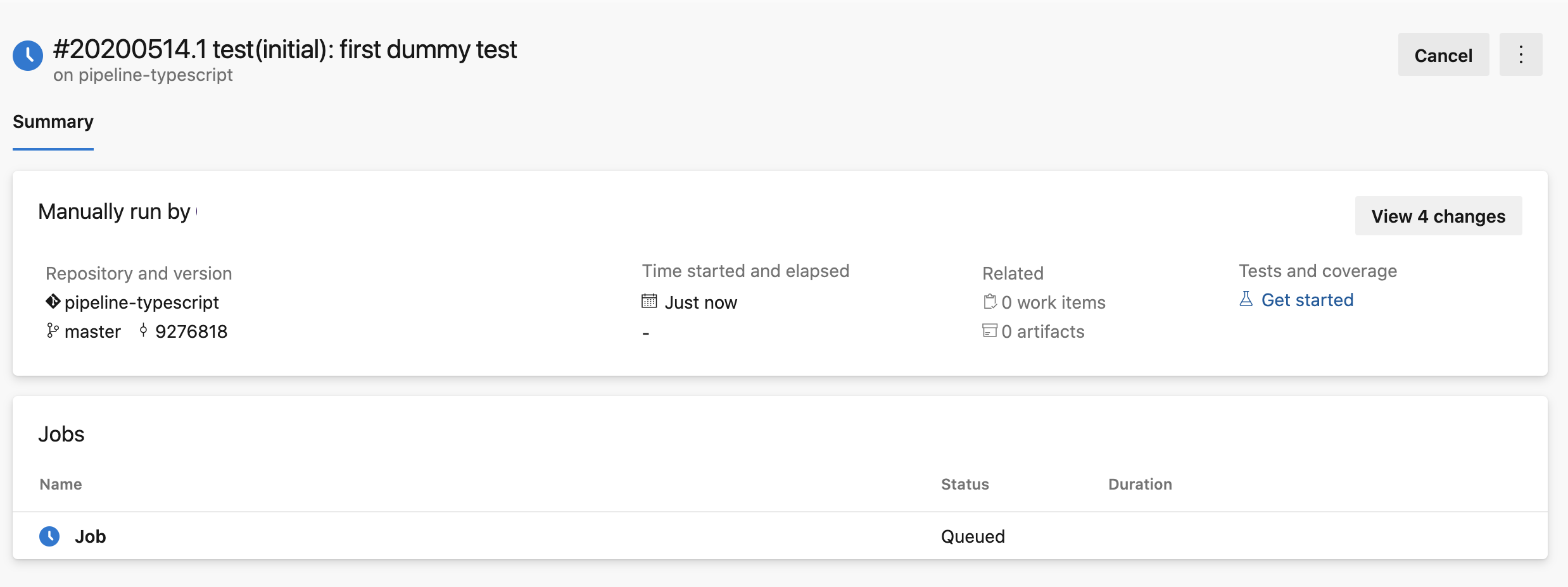 Setup Build And Tests On Azure Pipelines Pipeline typescript